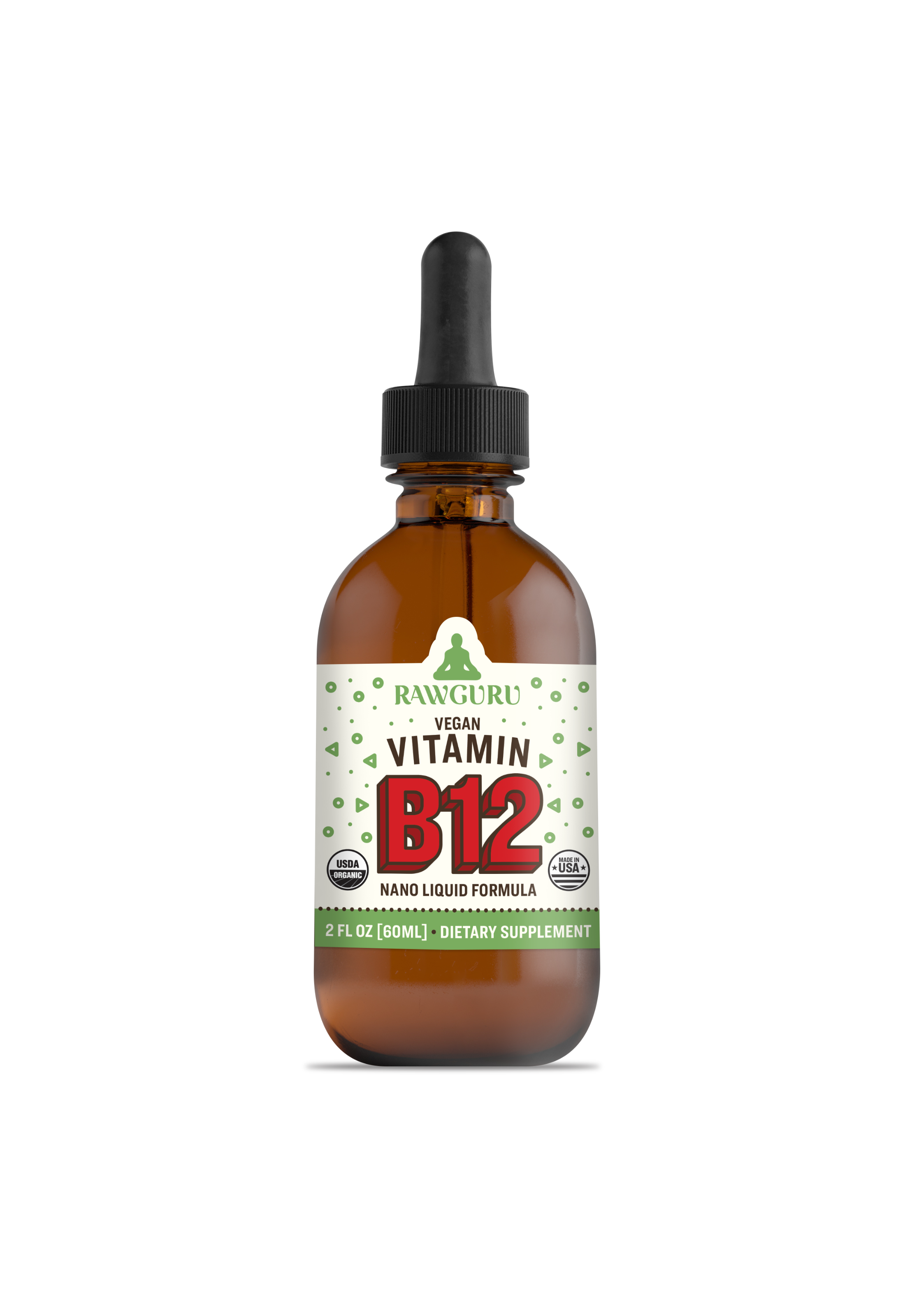 Organic Vegan Vitamin B12 Tincture | rawguru.com