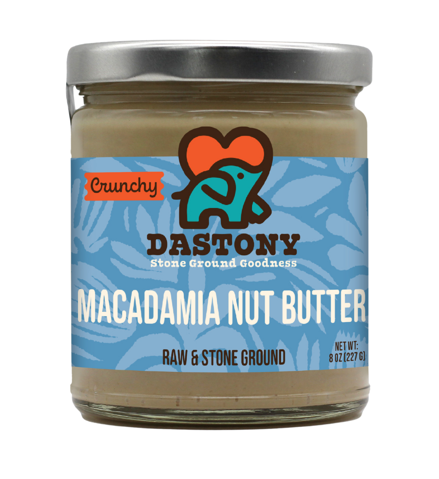 Dastony - Raw Crunchy Macadamia Butter | rawguru.com